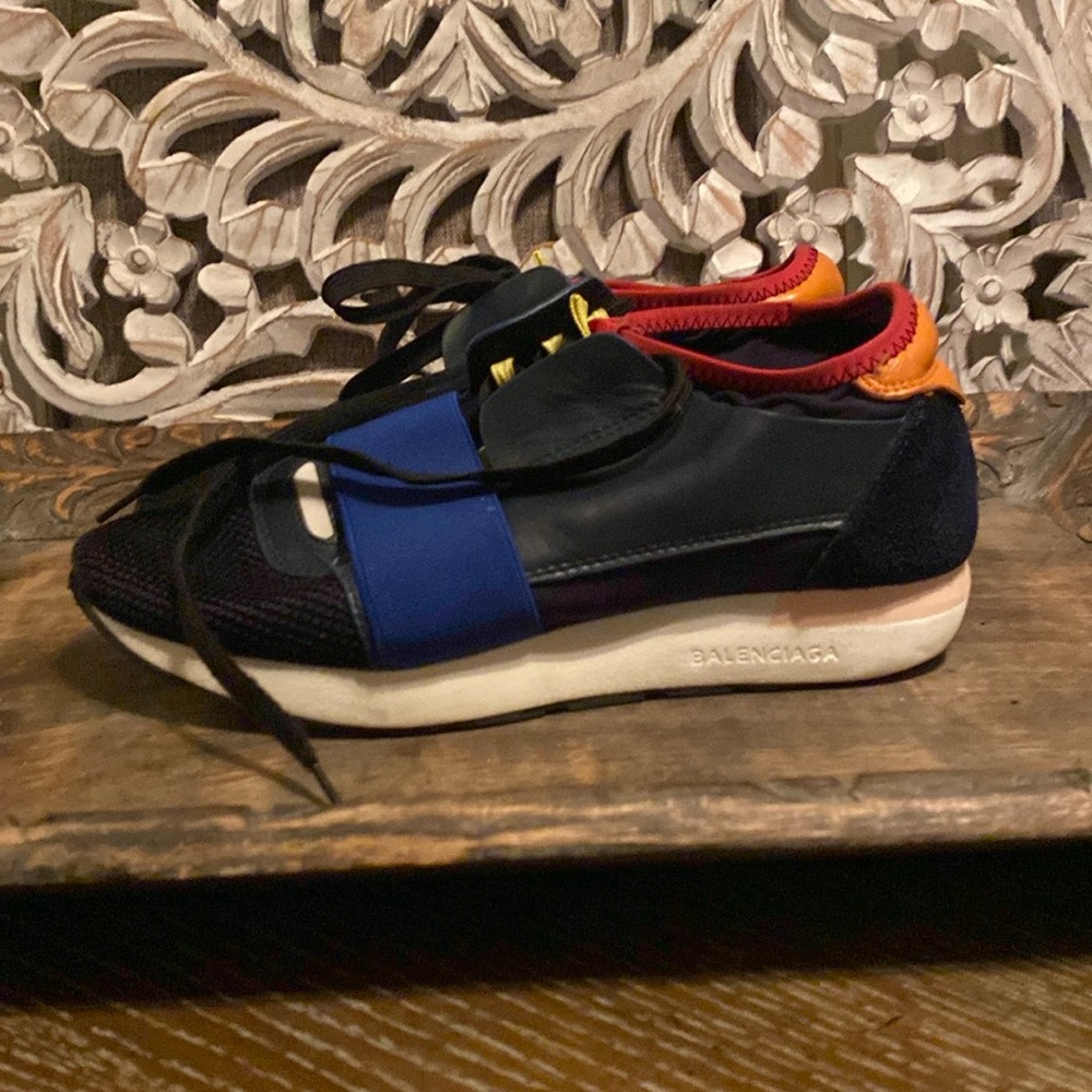 Authentic Balenciaga Racer, Runner, Multicolor, Sneak… - Gem